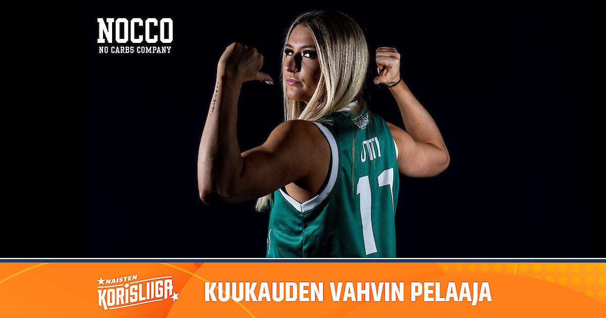 Naisten Korisliigan joulukuun vahvin Madelynn Utti: ’’ Sarjassa on ...