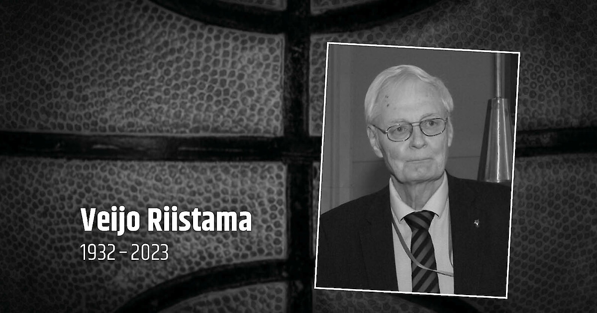 Koripallosäätiön puheenjohtaja Veijo Riistama on poissa