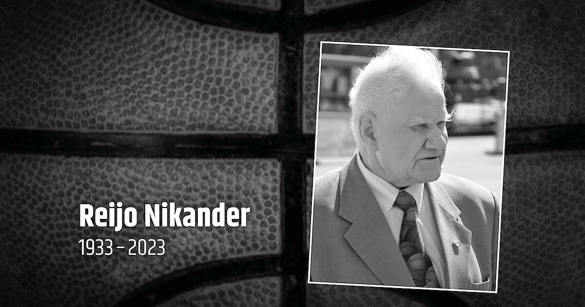 Reijo Nikander on poissa