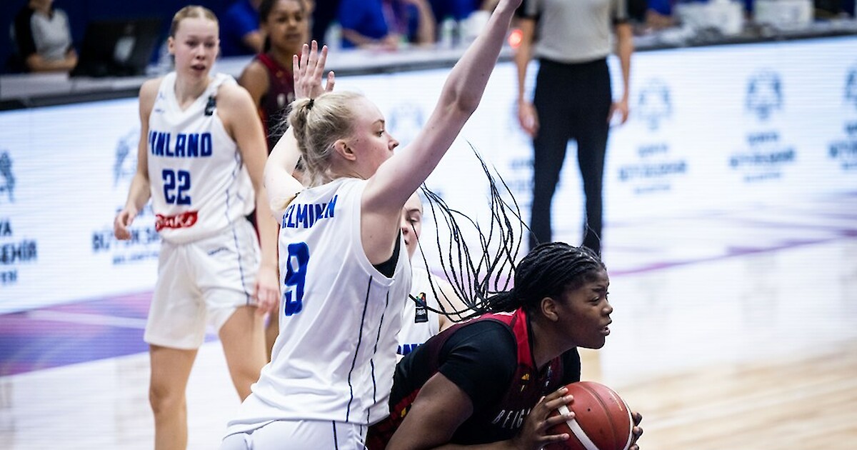 Belgia vei voiton Suomen 18-vuotiaiden tyttöjen maajoukkueelta EM ...