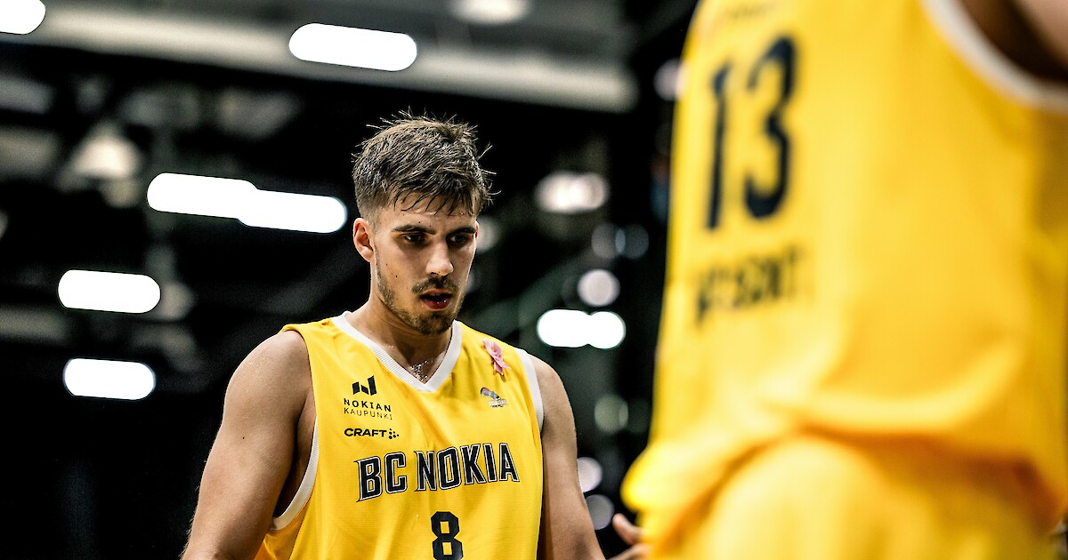 BC Nokia mielettömän taistelun kautta voittoon – pistetili vihdoin auki