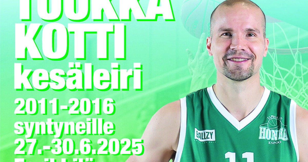 Ilmoittaudu Tuukka Kotti -kesäleirille